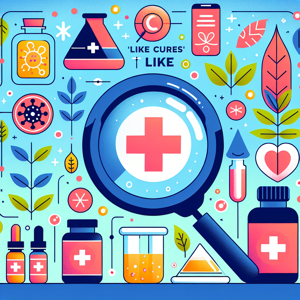 What is the principle of 'like cures like'? | ERGSY